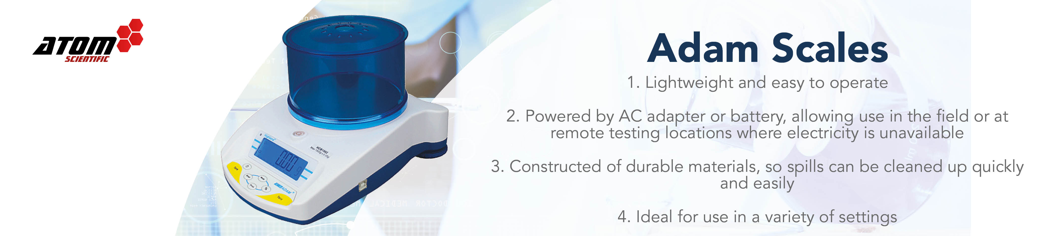 Atom Scientific | High Quality UK Made Chemicals and Labware Products